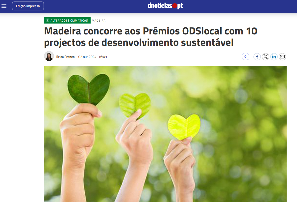 Madeira stands out with 10 sustainable projects at the ODSlocal Awards - Madeira Sustainable For All