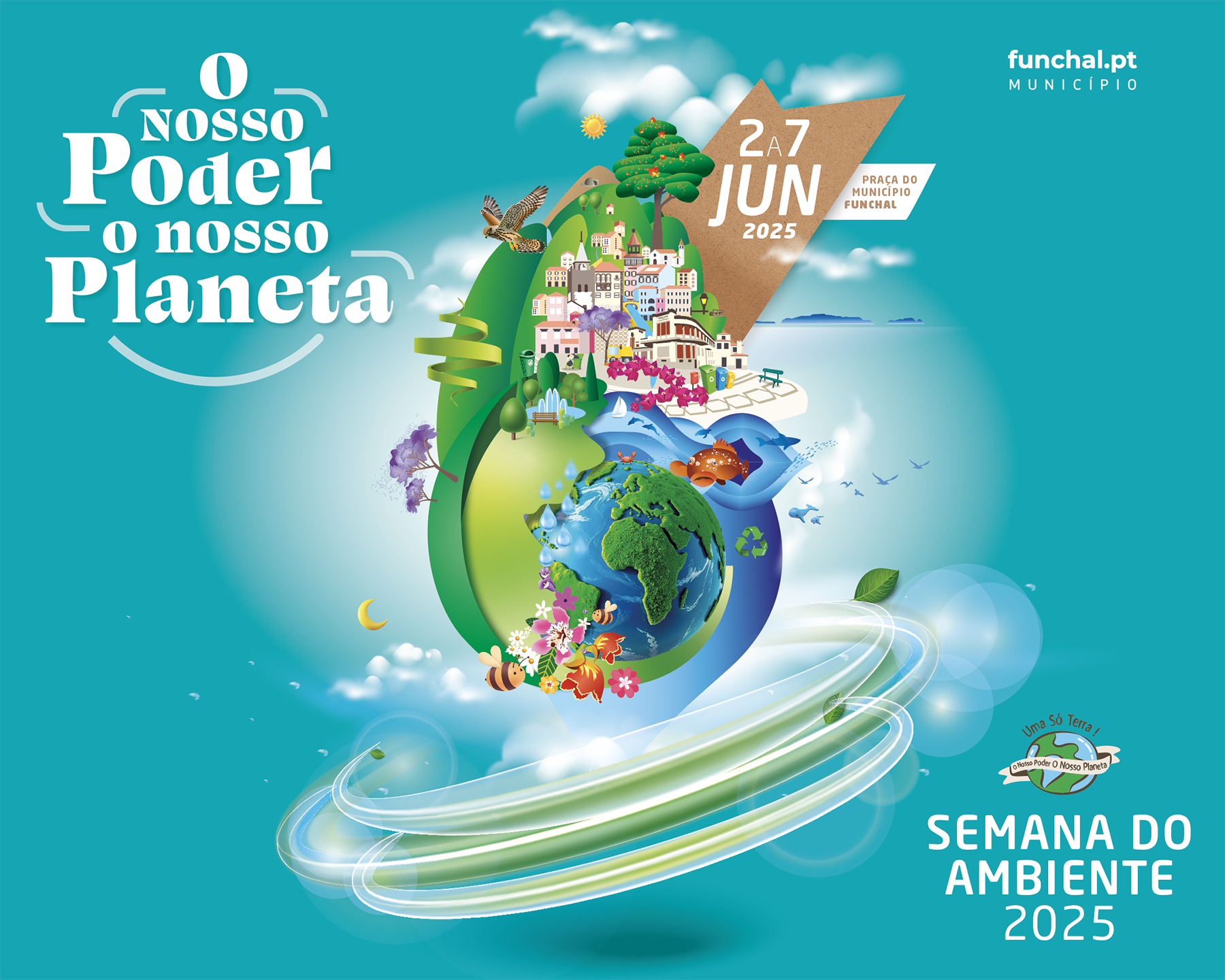 Environment Week 2025 was held in Praça do Município under the slogan ...